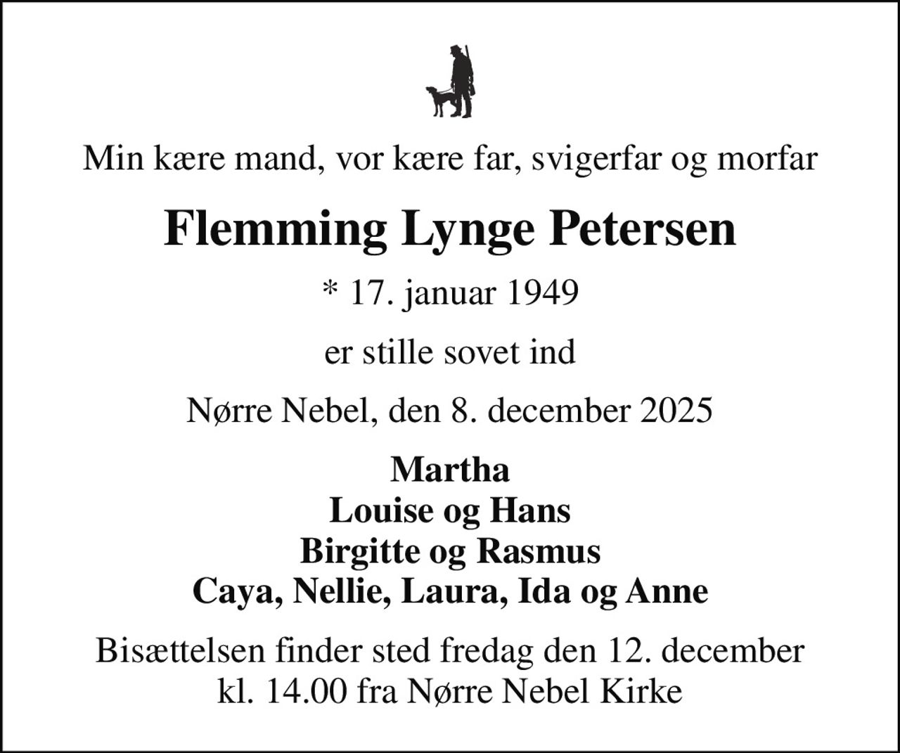 Flemming Lynge Petersen | Danmarks største medie for mindesider og ...