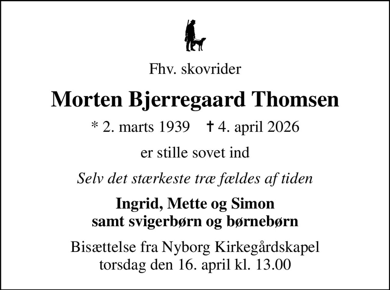 Morten Bjerregaard Thomsen | Danmarks største medie for mindesider og ...
