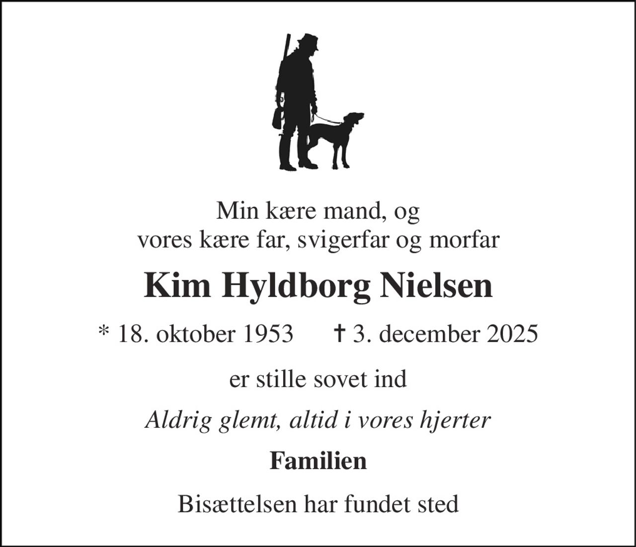 Kim Hyldborg Nielsen | Danmarks største medie for mindesider og ...