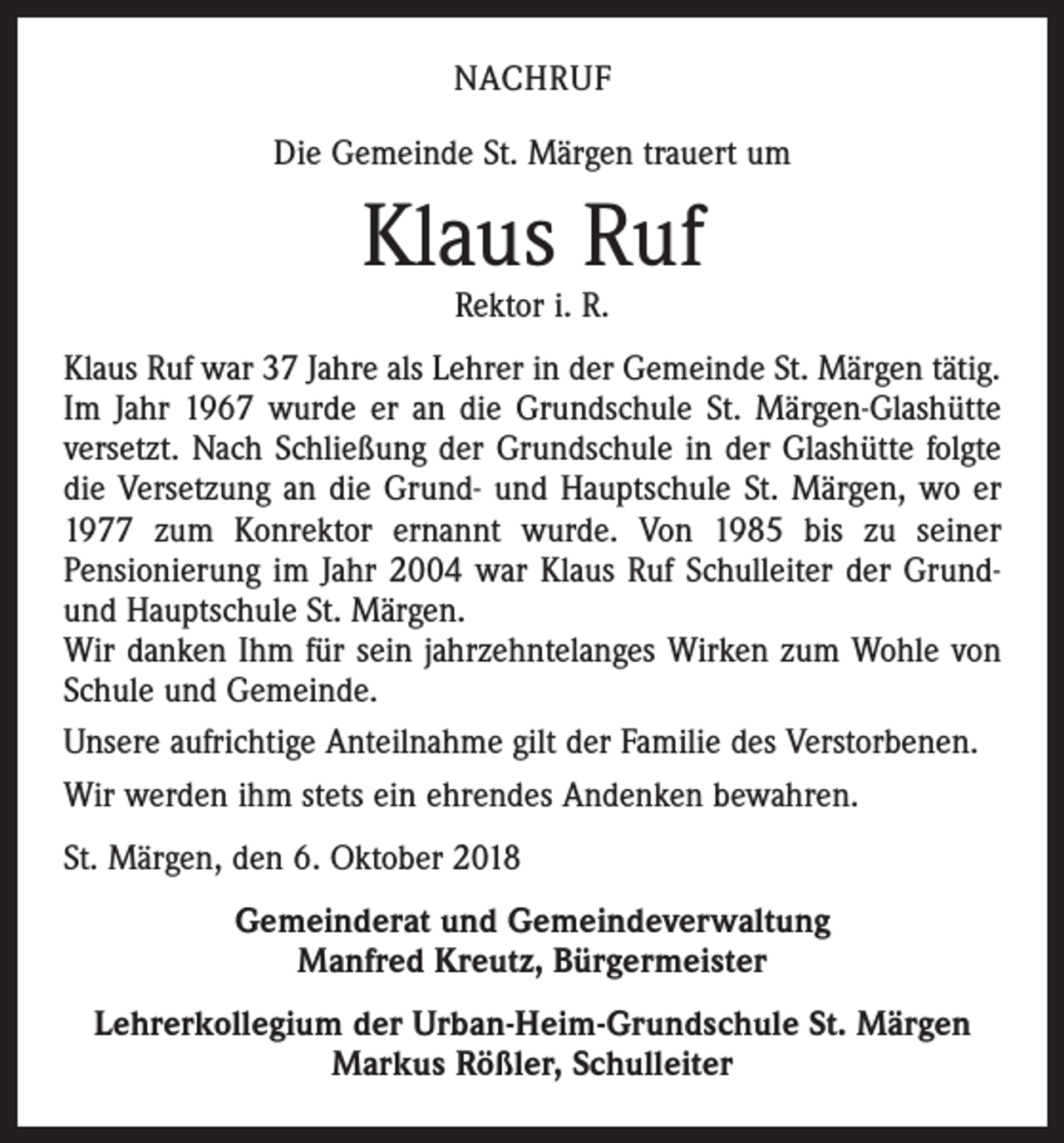 Wo Wurde Ruf Gegrundet